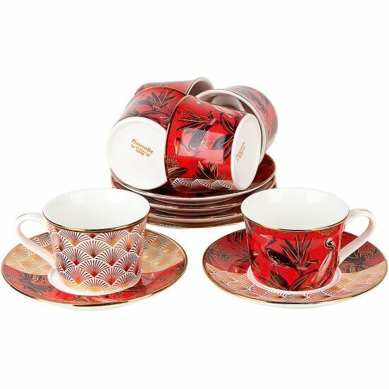 Чайный набор Nouvelle "Casablanca", 200 мл 12 предметов на 6 персон (0200160)