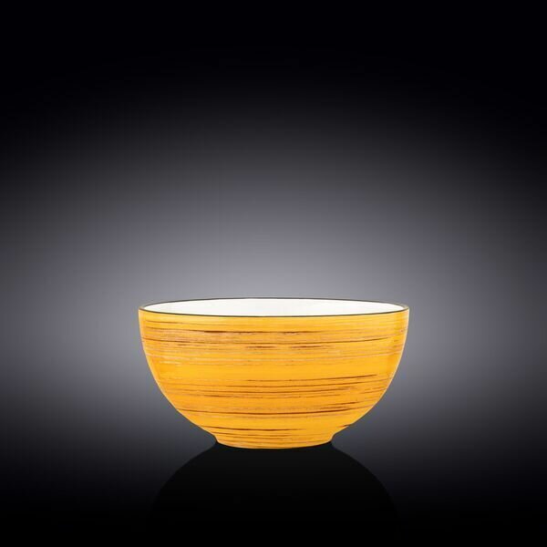 Салатник 1700 мл 19 см желтый Wilmax