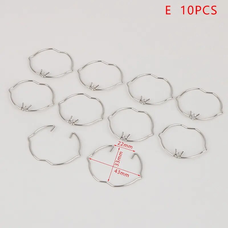 Кольца для держателей ламп HUXUAN, 10 шт, 55 мм, 48 мм E