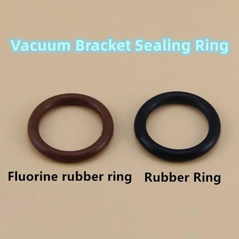 10 шт. KF10/16/25/40/50 уплотнительное кольцо для вакуумного кронштейна, резиновое уплотнительное кольцо/фторсодержащее резиновое уплотнительное кольцо, быстрое крепление, фитинги для вакуумной трубы