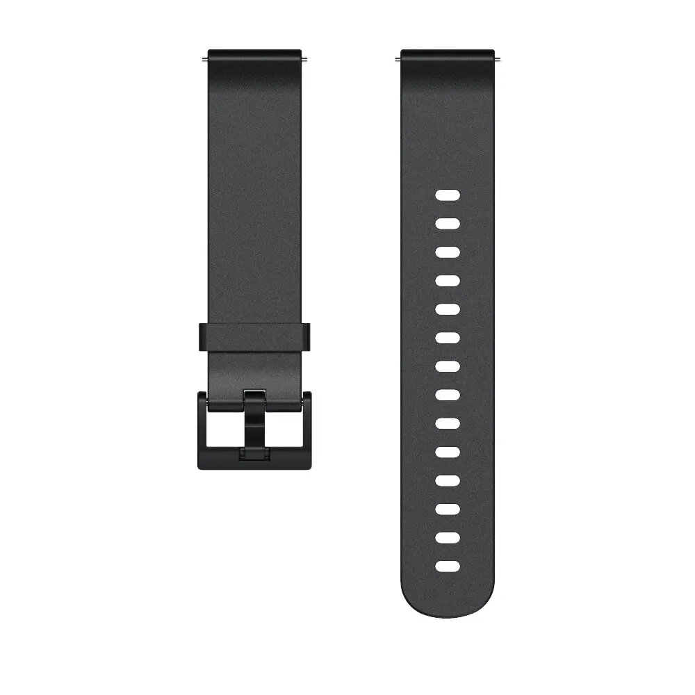 Ремешок для Amazfit Bip 3/3 Pro силиконовый Mijobs Черный, For Amazfit Bip 3Pro, Черный, Black