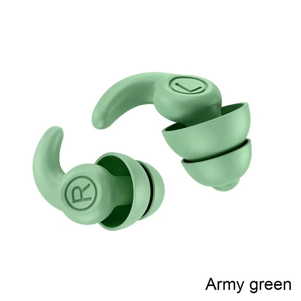 Беруши для сна силиконовые, цвет 03 Green