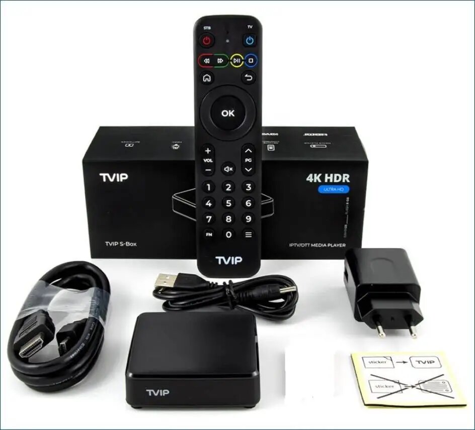 GTMEDIA TVIP 710 Smart TV Box AU-штекер