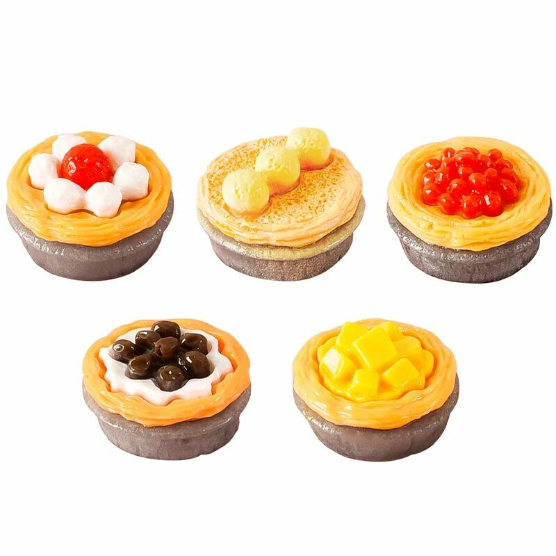 Миниатюрный набор кухонной еды для кукольного домика 1:12 A1 5Pcs