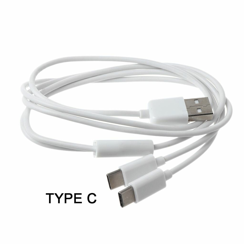 Многофункциональный зарядный кабель 2 в 1 USB-C