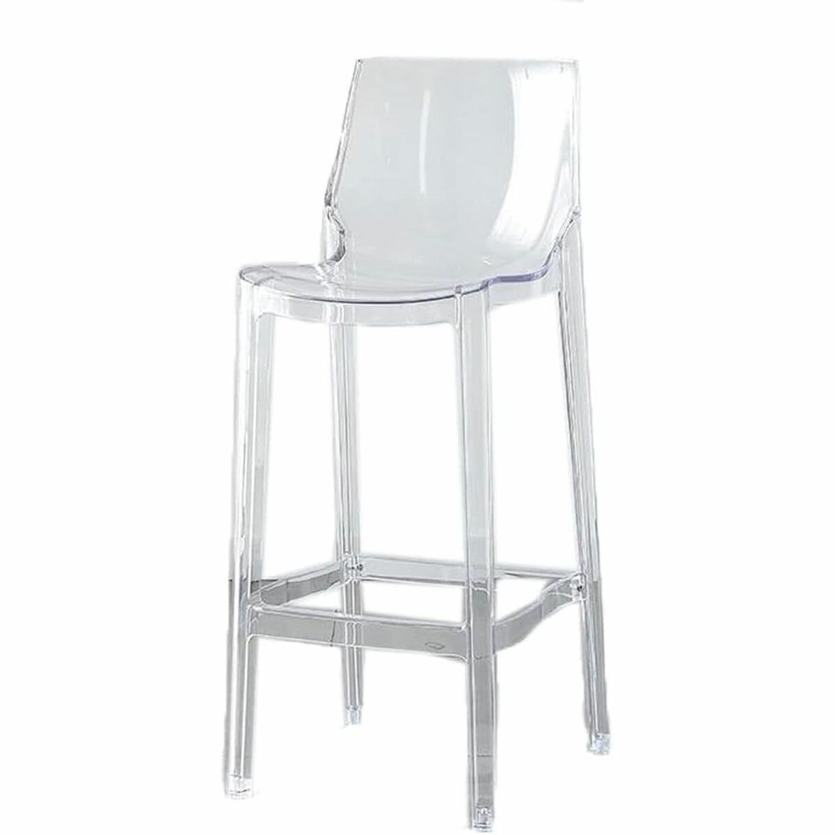 Акриловые табуреты, высокие барные табуреты