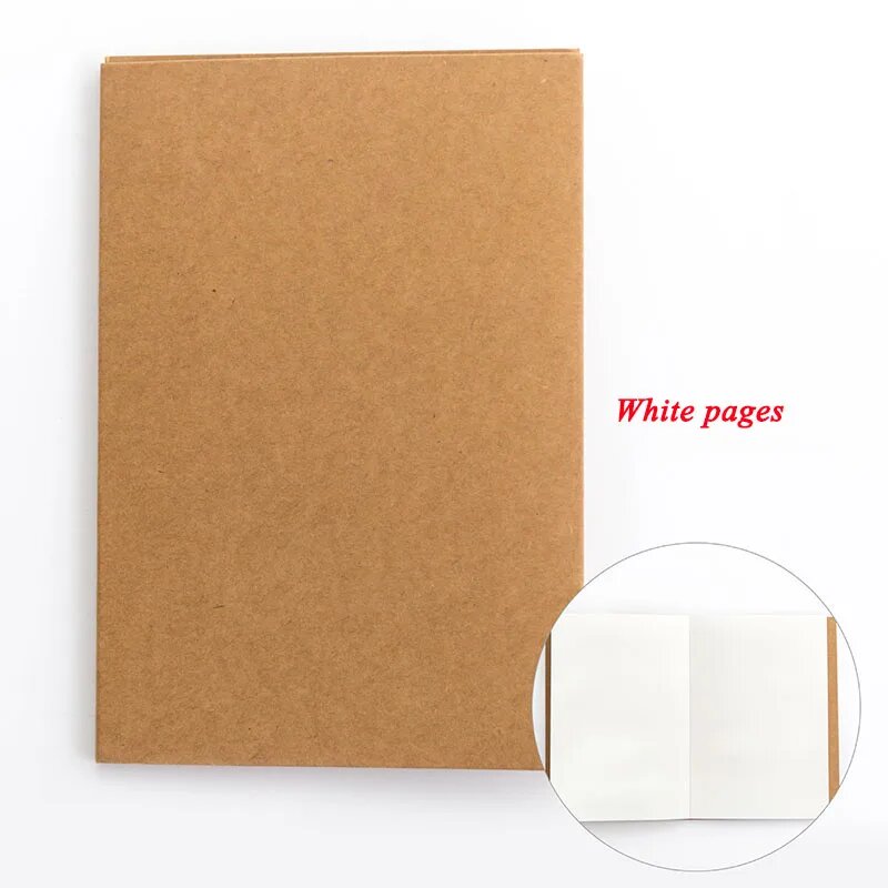 Блокнот Coliky Plan, бумага White Page, крафт