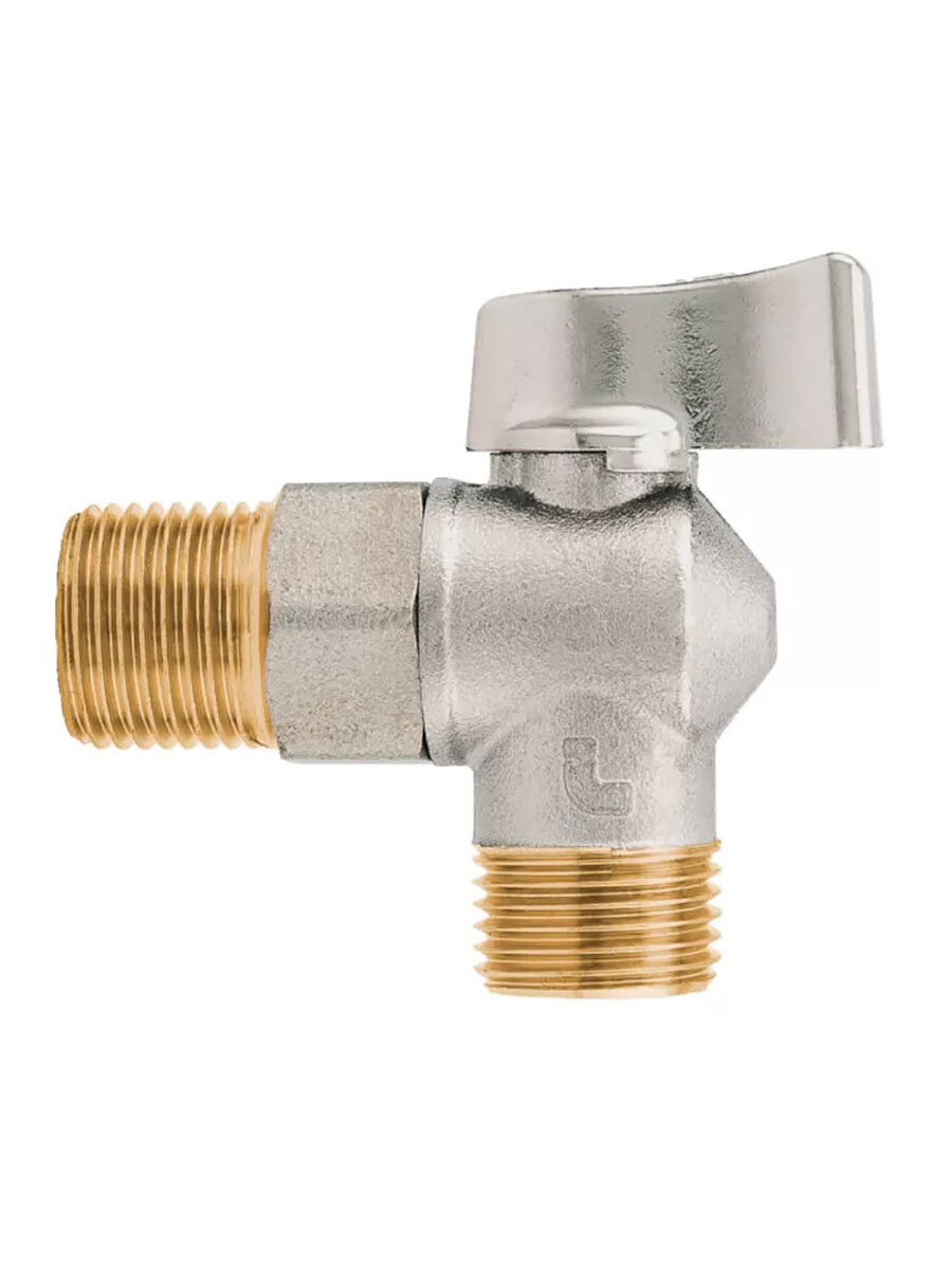 Кран шаровый угловой ITAP 391 1/2"х1/2" для приборов
