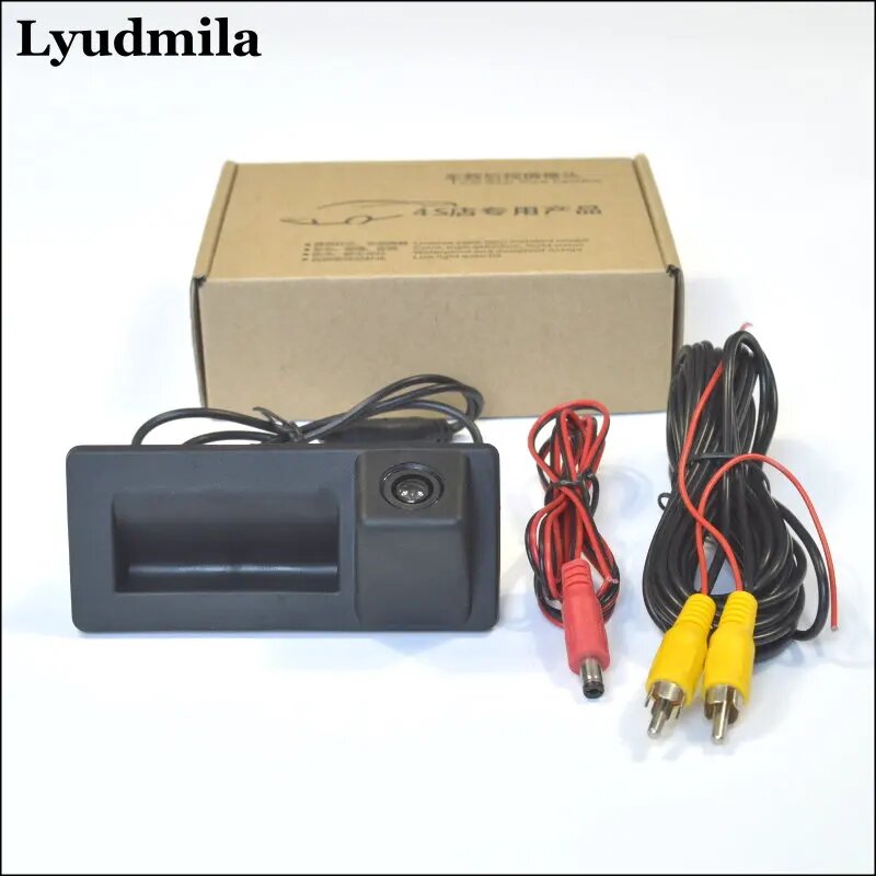 Для VW Jetta MK6 2012~2018 Touran Tiguan Caddy T5 T6 Polo Speed Octavia A3 8V A4 S4 B9 8W Q3 Автомобильная ручка багажника Камера заднего вида