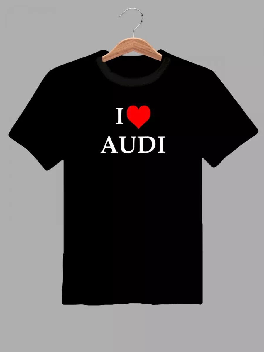 Футболка я люблю ауди
