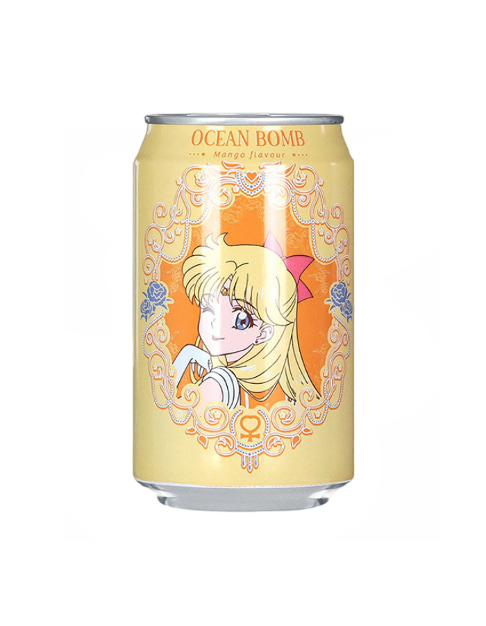 Напиток газированный Ocean Bomb Sailor Moon манго 330 мл, Тайвань
