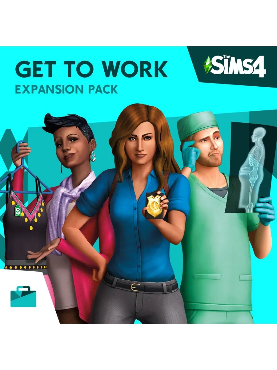 The Sims 4 Get to Work PS4 & PS5