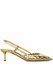 Туфли Aquazzura Can Can 50, размер 38.5, золотистый