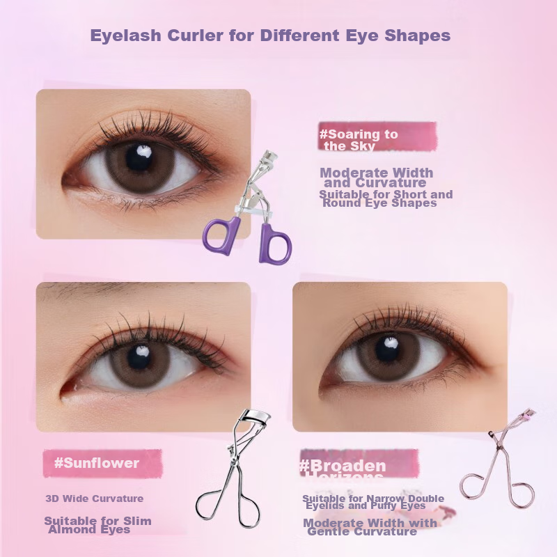 Everbab Eyelash Curler - Easy to Use, Gentle on Lashes, Long-lasting Curl, Effective Eyelash Tool