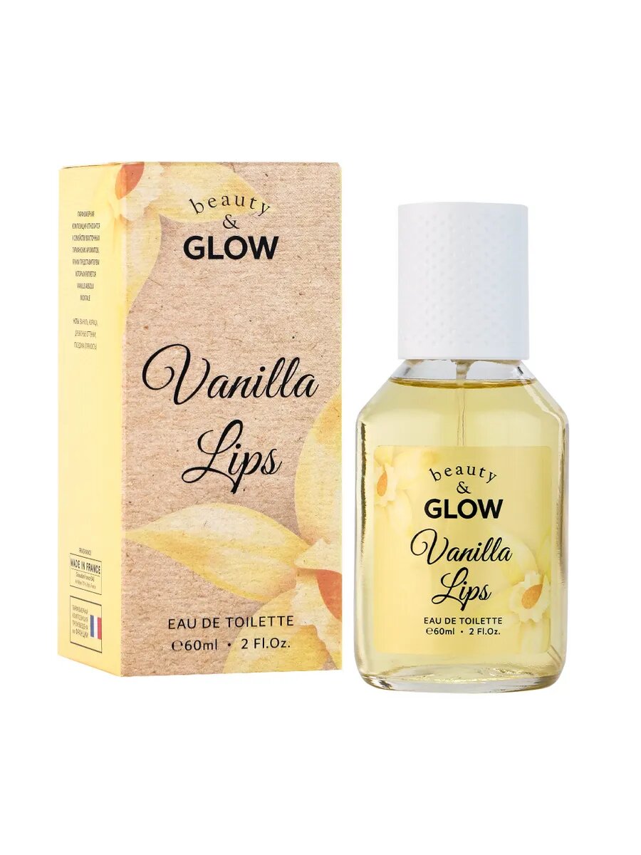 Туалетная вода Beauty & Glow Vanilla Lips женская, 60 мл