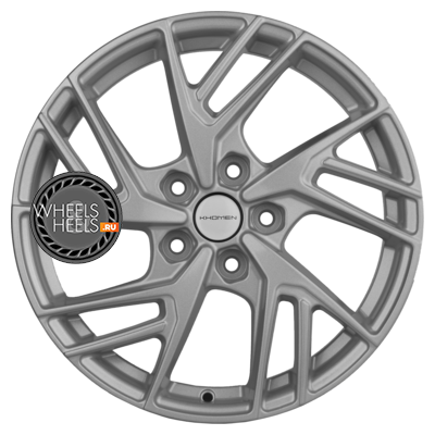 Khomen Wheels KHW1722 (Mazda3/CX30) 17x6.5 5x114.3 et45 dia67.1 F-Silver