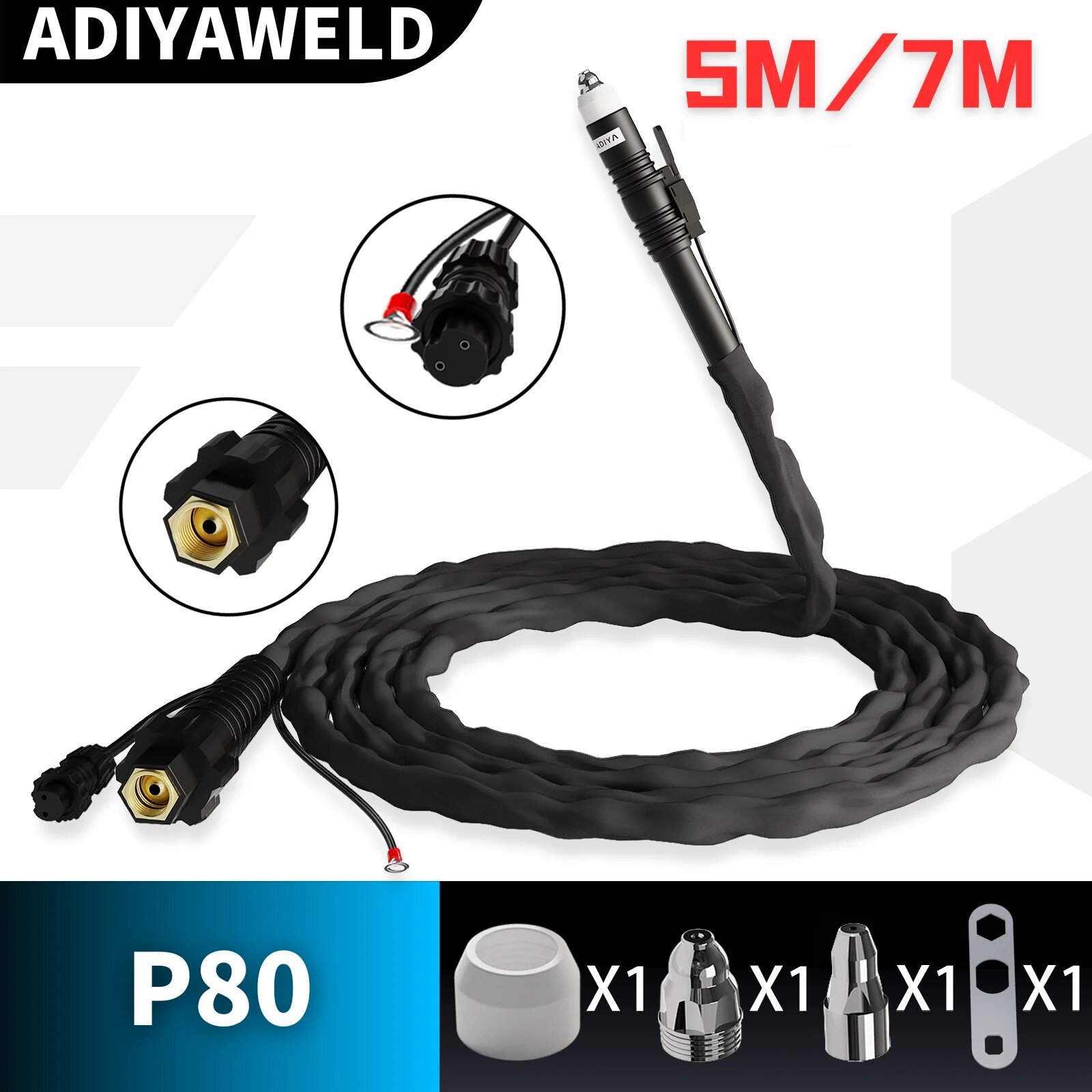 P80 горелка для плазменной резки, 5M