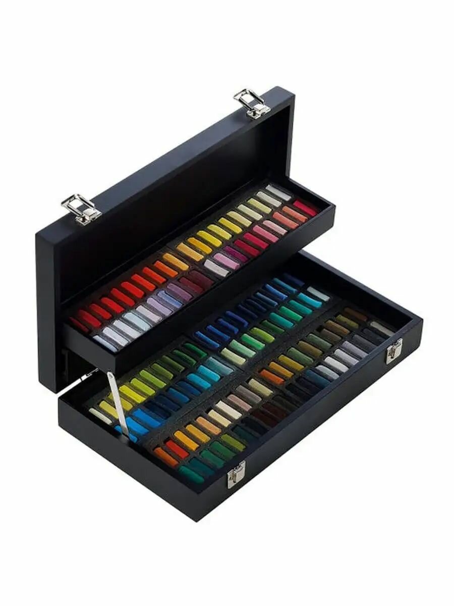 Пастель сухая художественная Sennelier, дерево, 120 цветов N132272.00