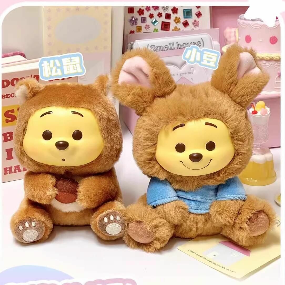 MINISO Disney Winnie the Pooh Naughty Party Series-Случайный сюрприз