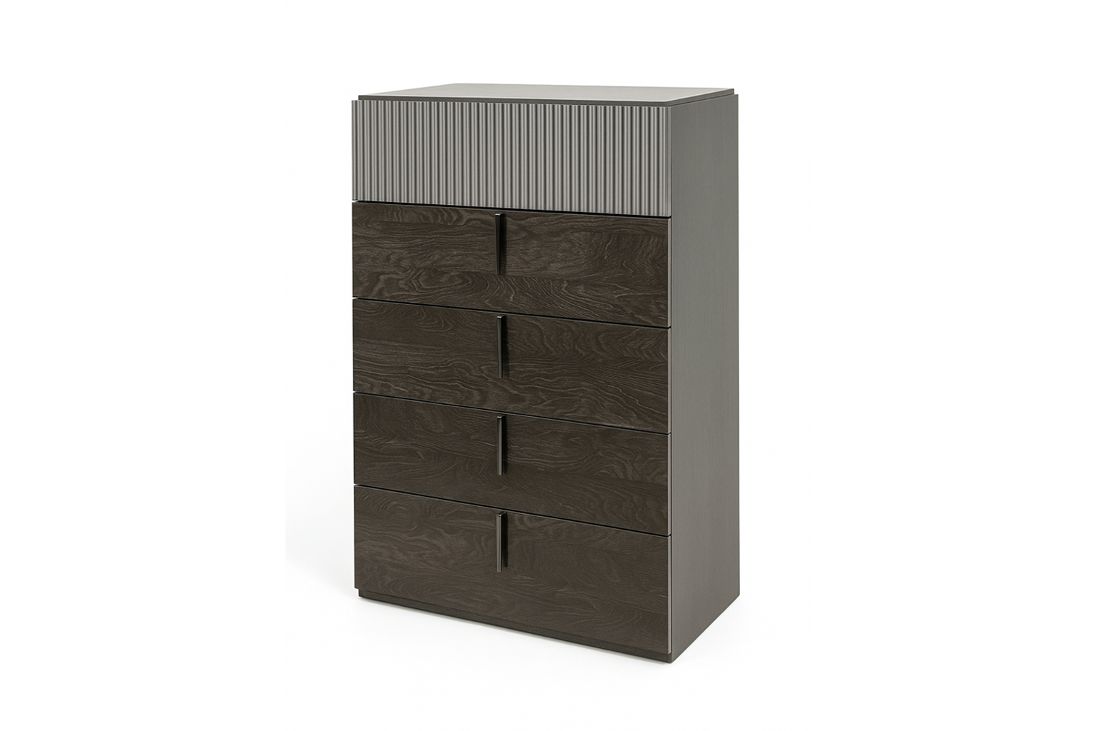 Комод высокий Camelgroup ONYX, 5 ящиков, цвет Металлик канате и Med Blue