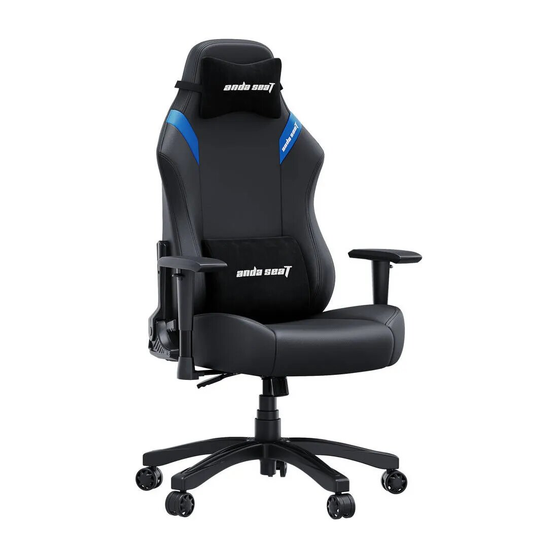 Игровое кресло Anda Seat Luna series N/B (AD18-44-BS-PV) Черный/синий