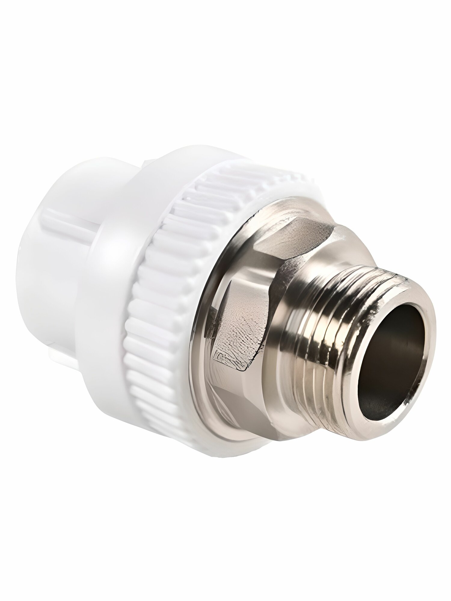 Муфта комбинированная под ключ наружная резьба D25*3/4" РВК / Гидропласт