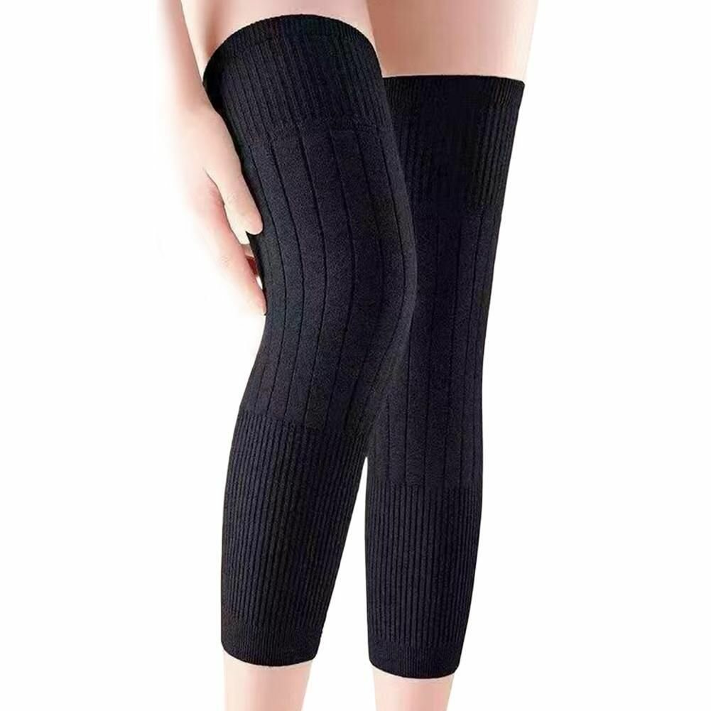 Зимние длинные теплые наколенники
