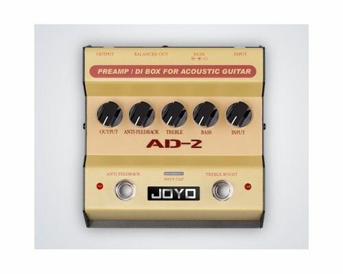 Joyo AD-2 Acoustic Guitar Preamp/DI педаль для акустической гитары