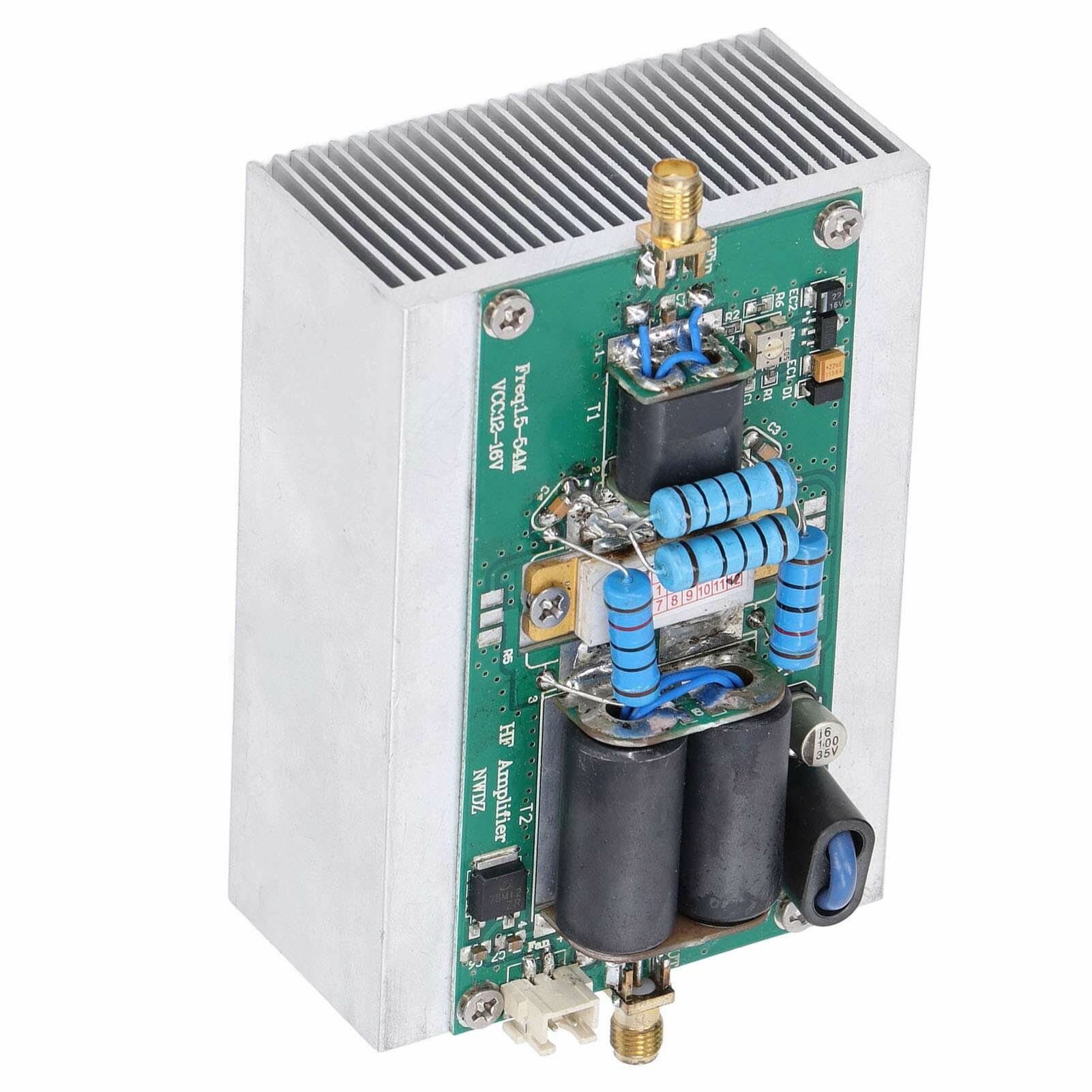Линейный высокочастотный усилитель мощности 1.5 54MHz, 30W для YAESU FT 817 KX3, стабильная работа и защита от перегрева