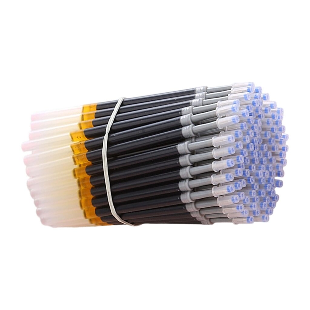 50 Шт Гелевые Чернила Для Заправки Ручек Черные/Синие/Красные Чернила Для Заправки Гелевых Ручек Школьные Принадлежности