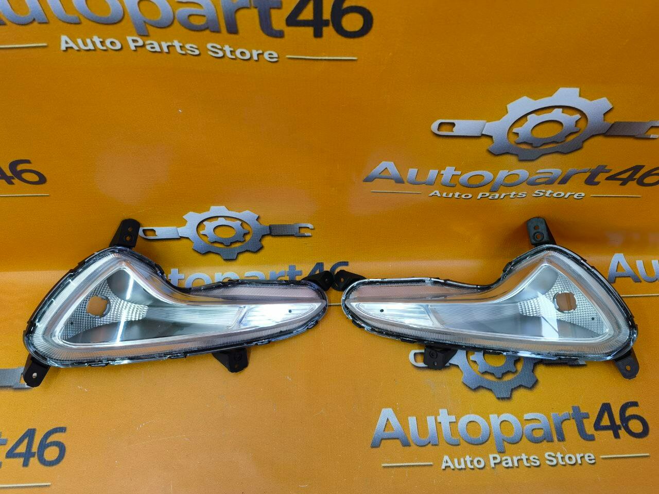 Туманки Хёндай Солярис HYUNDAI SOLARIS 2014-17 фары противотуманные комплект 2 шт.