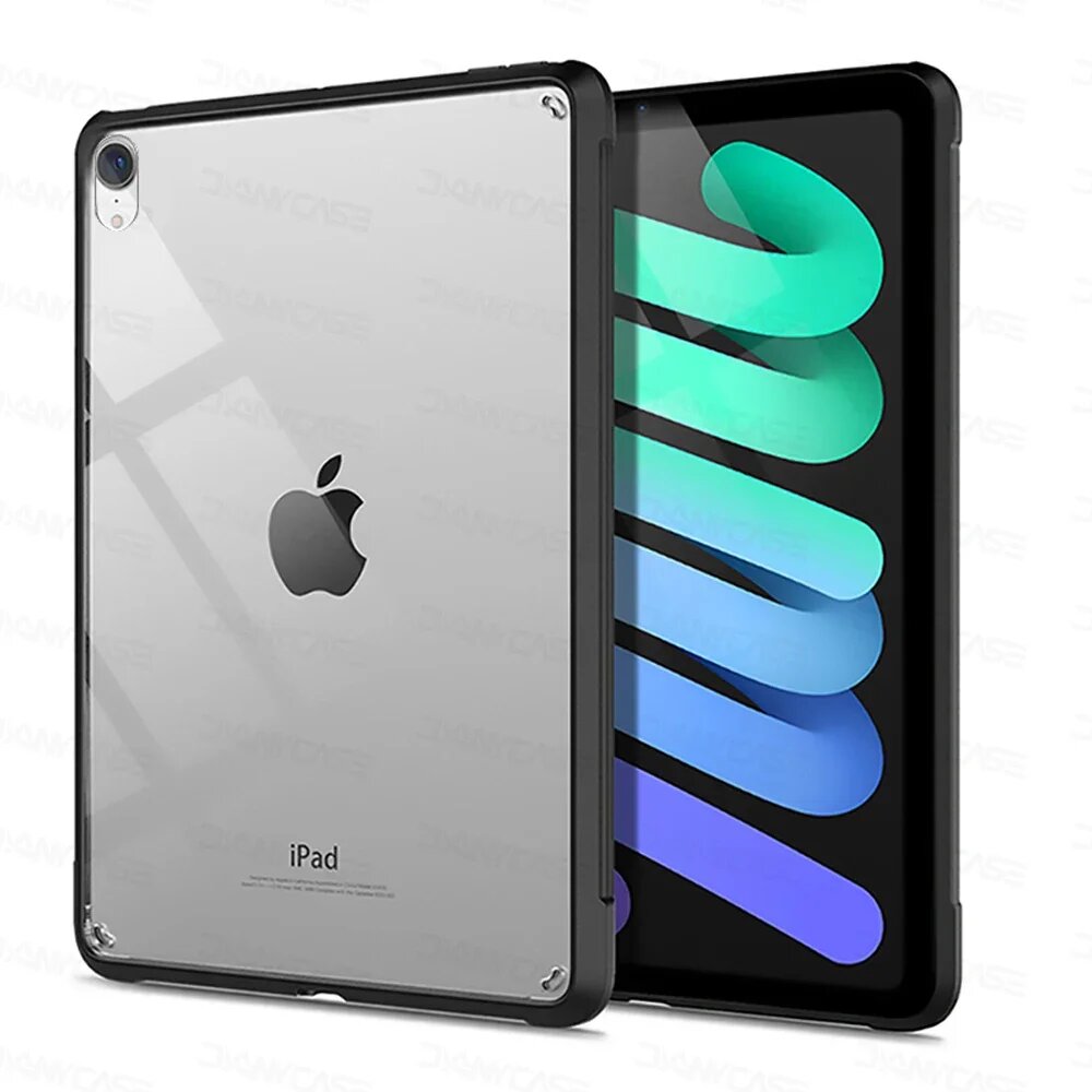 Чехол Hansong для iPad Pro 11, 10.2, Air 4/5, Mini 4/5/6 прозрачный iPad mini 6