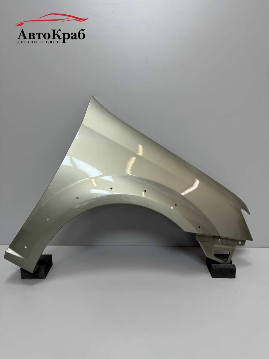 Крыло переднее правое с отверстиями под молдинг в цвет для Lada Ларгус FL Cross 2021 - 2025 г. 242 - серый базальт