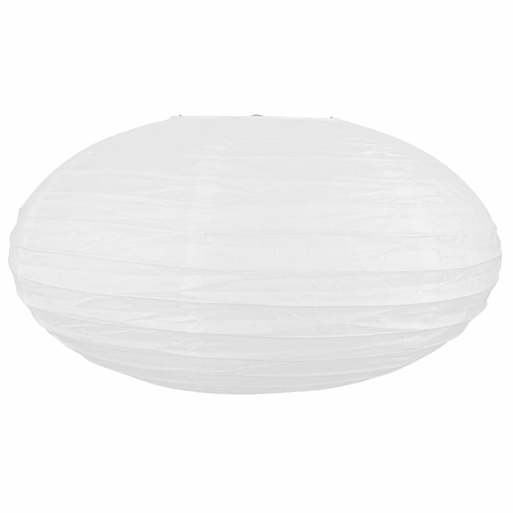 Бумажный абажур, круглый белый складной абажур, китайский традиционный праздничный фонарь, орнамент, светильник, подвеска для дома