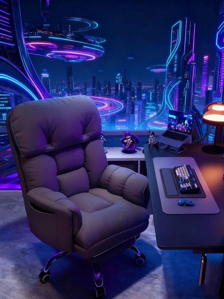 Игровое компьютерное кресло, Темно-серый