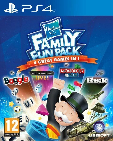 Hasbro Family Fun Pack ( 4 в 1 ) [PS4, английская версия]