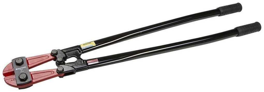 Болторез KRAFTOOL Red Jaws, 1050 мм, алюминиевый направляющий профиль, усиленные прижимные губки