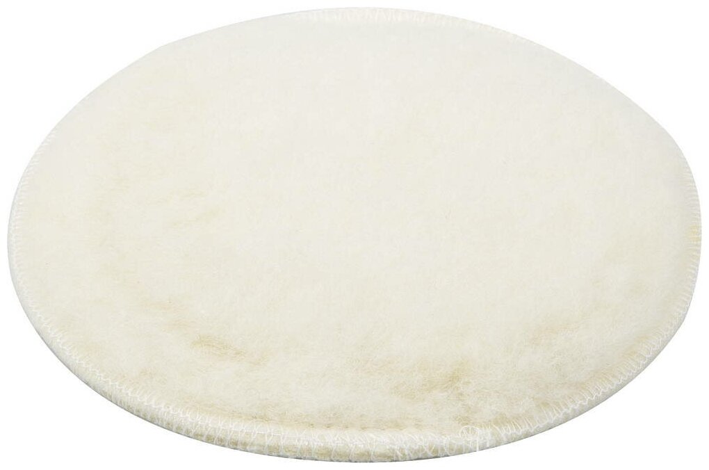 Полировальная насадка ЗУБР из искусственного меха на липучке, 125мм