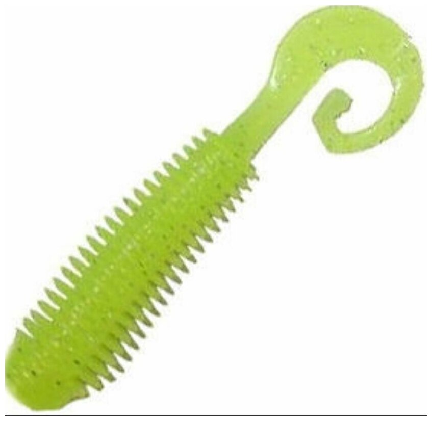 Силиконовая приманка REINS G TAIL GRUB 3 Цв. 129-Glow Chart Silver