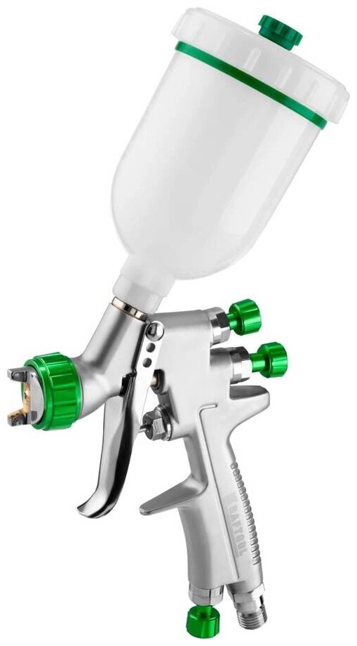 Краскопульт пневматический KRAFTOOL "PRO" Jeta 3000 mini, HVLP, c верхним бачком, 0.8мм