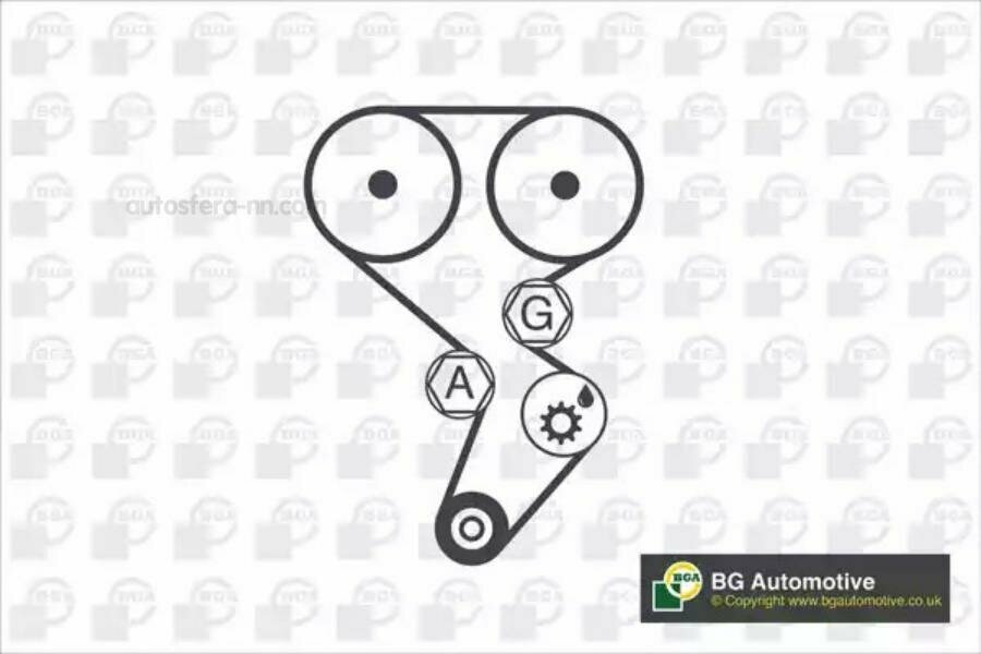 BGA TB7303K ремкомплект ГРМ!\ Renault Megane/Laguna 1.6 16V 02>