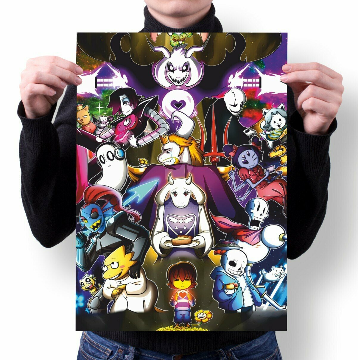 Плакат А1 Принт "Андертейл, Undertale" - 3