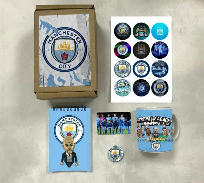Бокс GOODbrelok Манчестер Сити, Manchester City - 0001