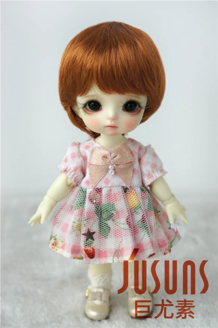 1/12 1/8 OB11 кукольные парики D28053 3-4 дюйма 4-5 дюймов 5-6 дюймов Синтетические мохеровые волосы Lati для детей, аксессуары для шарнирных кукол желтого и белого цвета