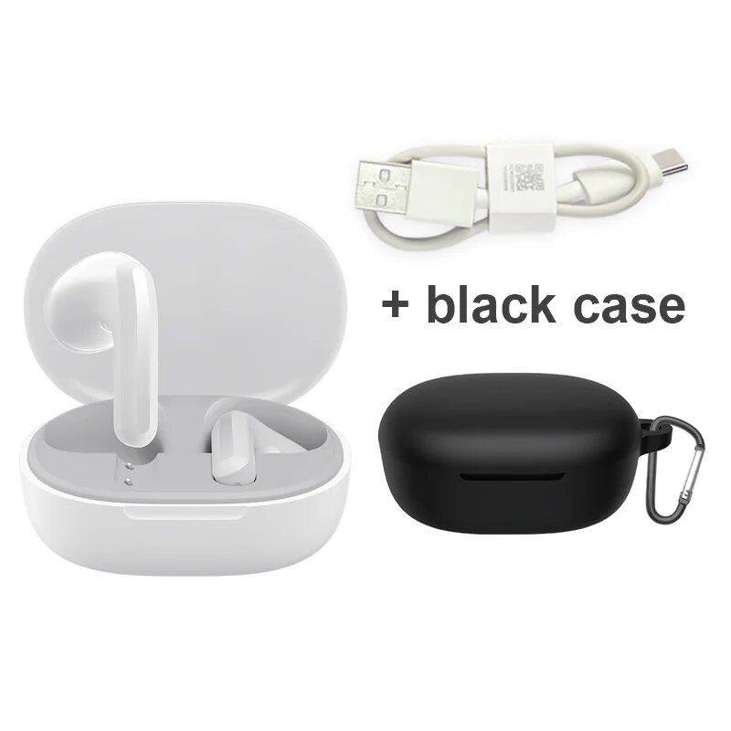 Xiaomi Redmi Buds 4 Lite Беспроводные наушники white Lite4 black