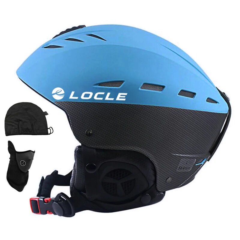 LOCLE лыжный шлем синий, размер M (55-57см)