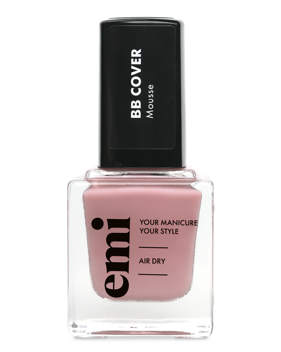 Восстанавливающий лак для ногтей, EMI, BB cover Mousse, 9 мл