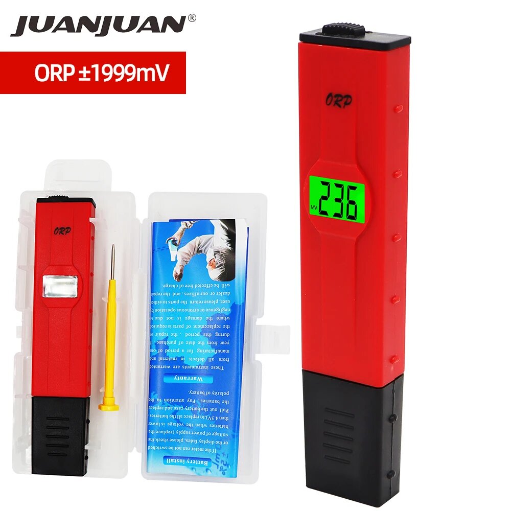 ORP-2069 ORP/редокс-тестер ORP, измеритель Redox, потенциальные тестеры, монитор очистки бассейна, Анализатор воды с уменьшением окисления, 60%