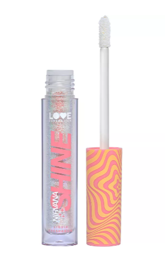 Сияющие жидкие тени для век Love Generation Nirvana, тон 04 серебряно-розовый, 2,8 мл