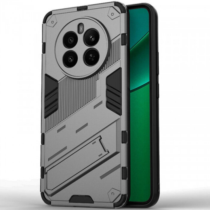 Megatron Противоударный чехол-подставка для Realme 12 Plus 5G / Realme 12 4G / 13 4G с защитой камеры